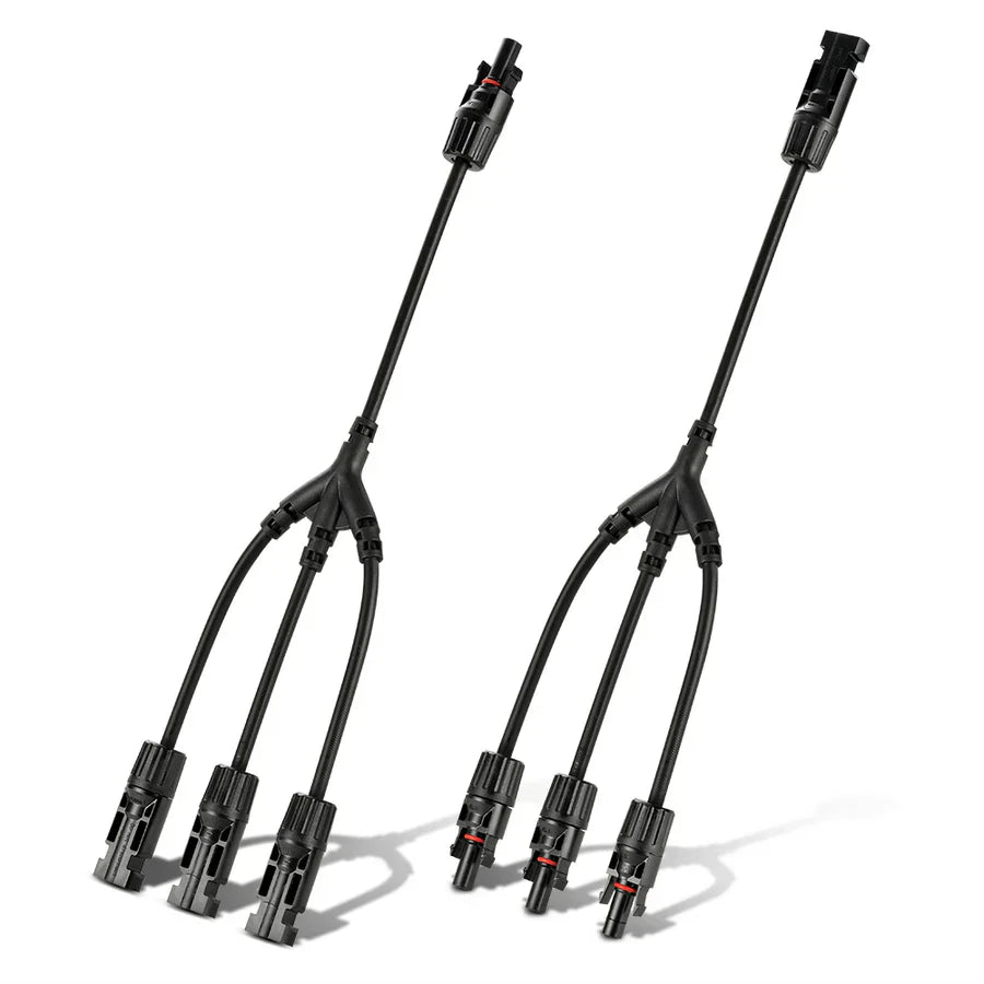 Solar Cable Adapters + Y Branch Connectors – Bend Battery LLC