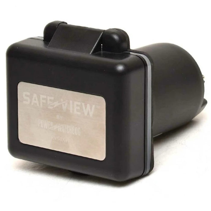 SafeView Smart RV Shore Power Inlet – 30 Amp - Black – Bend Battery LLC